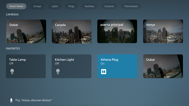 Viewing Your Cameras on Fire TV with Alexa