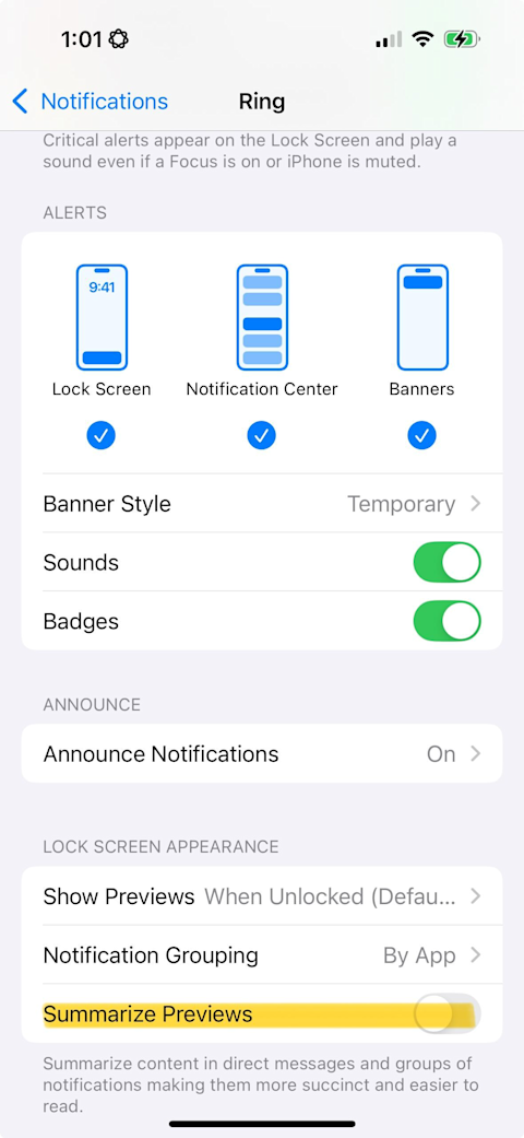 Understanding How Apple Intelligence Changes Ring App Notifications