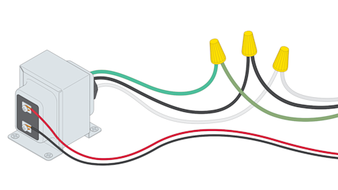 Installing Hardwired Transformer Kit