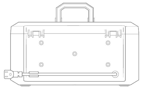 Physically Setting Up Your Ring Jobsite Security Case